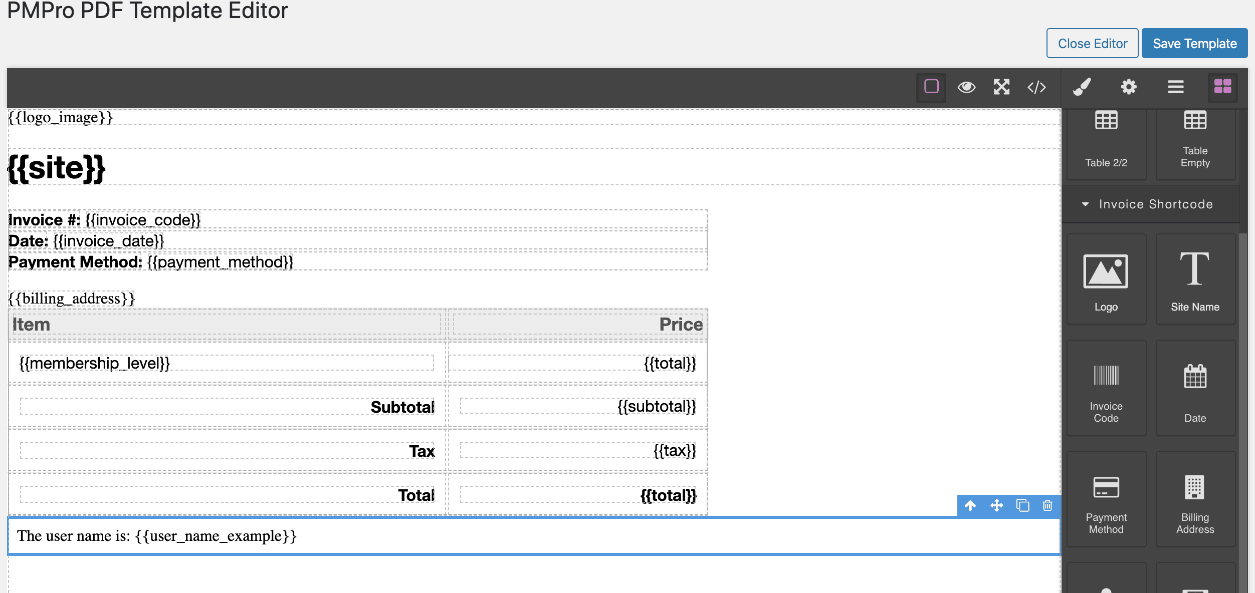 Paid Memberships Pro PDF Invoices V1 11 Update Log Yoohoo Plugins